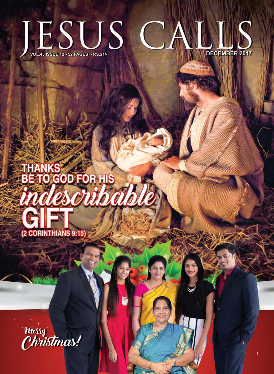 Jesus Calls (English) - December 2017 by Jesus Calls - Issuu