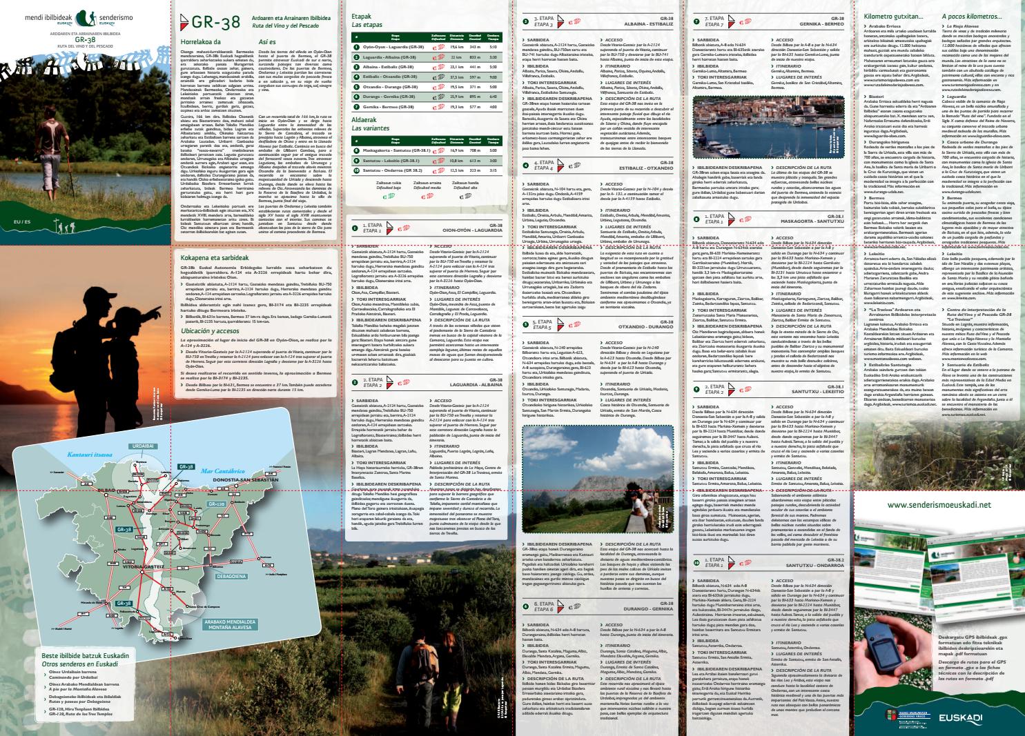 Gr38 folleto de senderismo by Inboost - Issuu