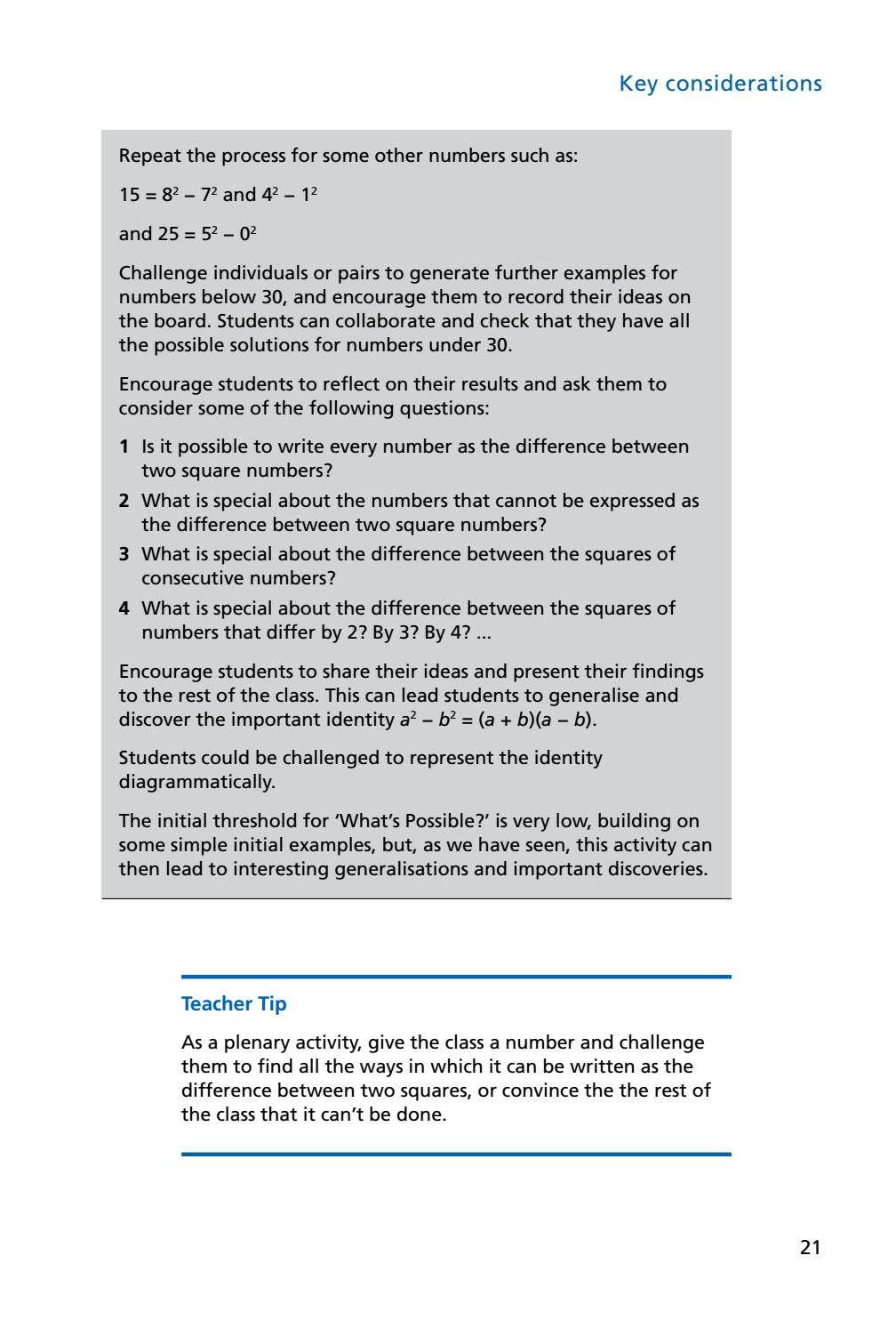 Preview Approaches to Learning and Teaching Mathematics by Cambridge ...