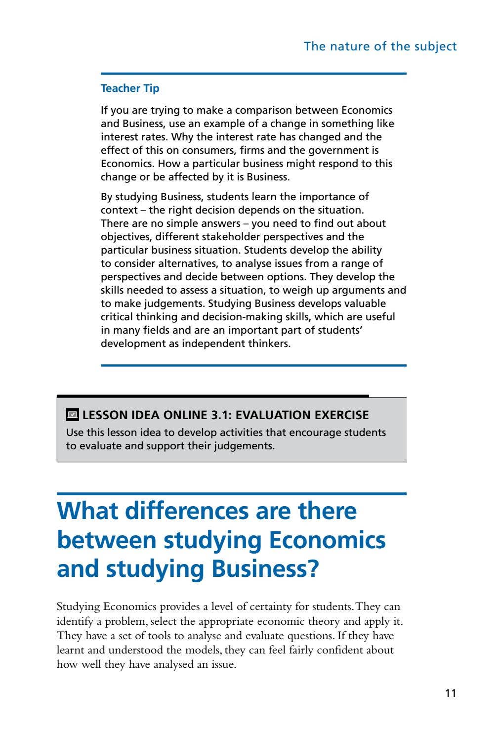 Preview Approaches to Learning and Teaching Business and Economics by ...