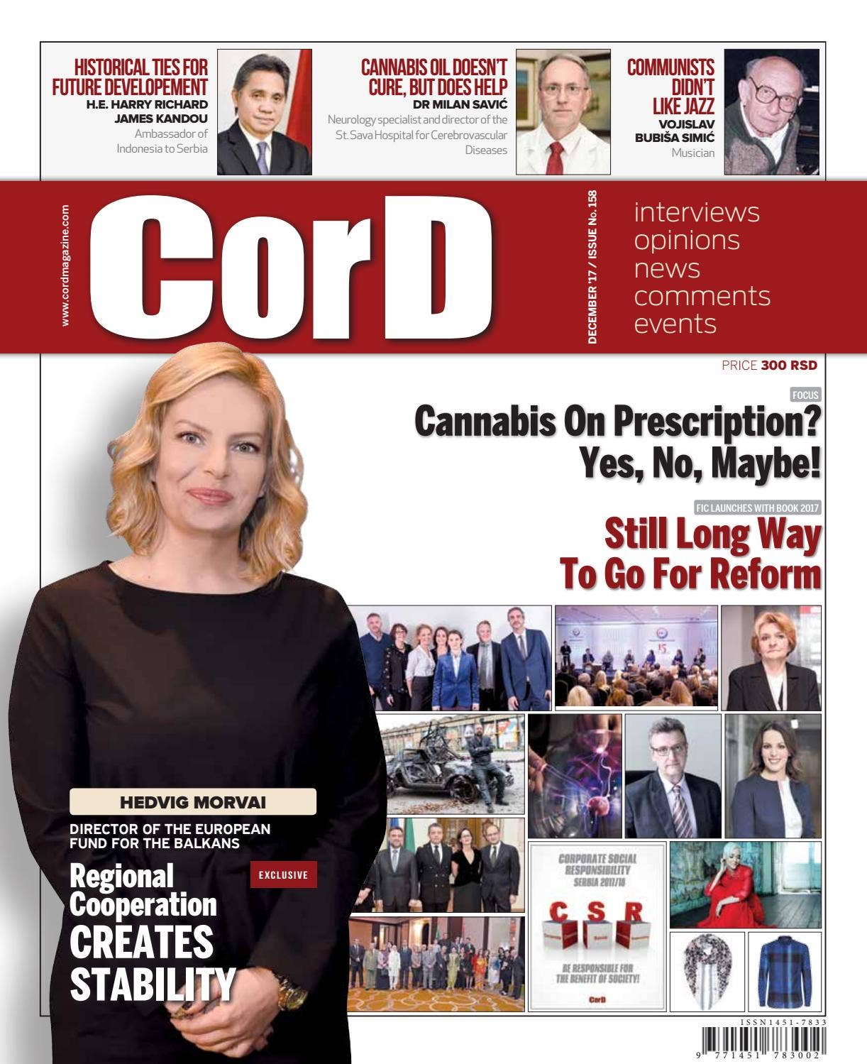 CorD Magazine December 2017 Issue, no.158 by CorD Magazine - Issuu