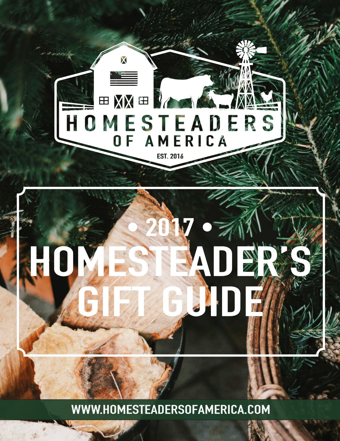 2017 Homesteaders of America Gift Guide by Warrenton Lifestyle Magazine ...