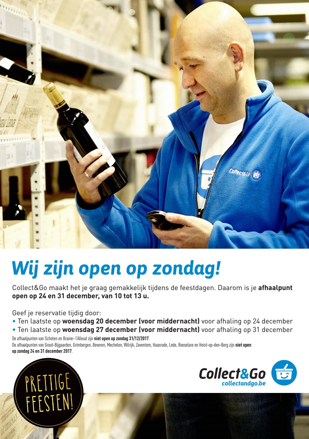 Collect&Go opening op zondag eindejaar 2017 NL by Colruyt Group - Issuu