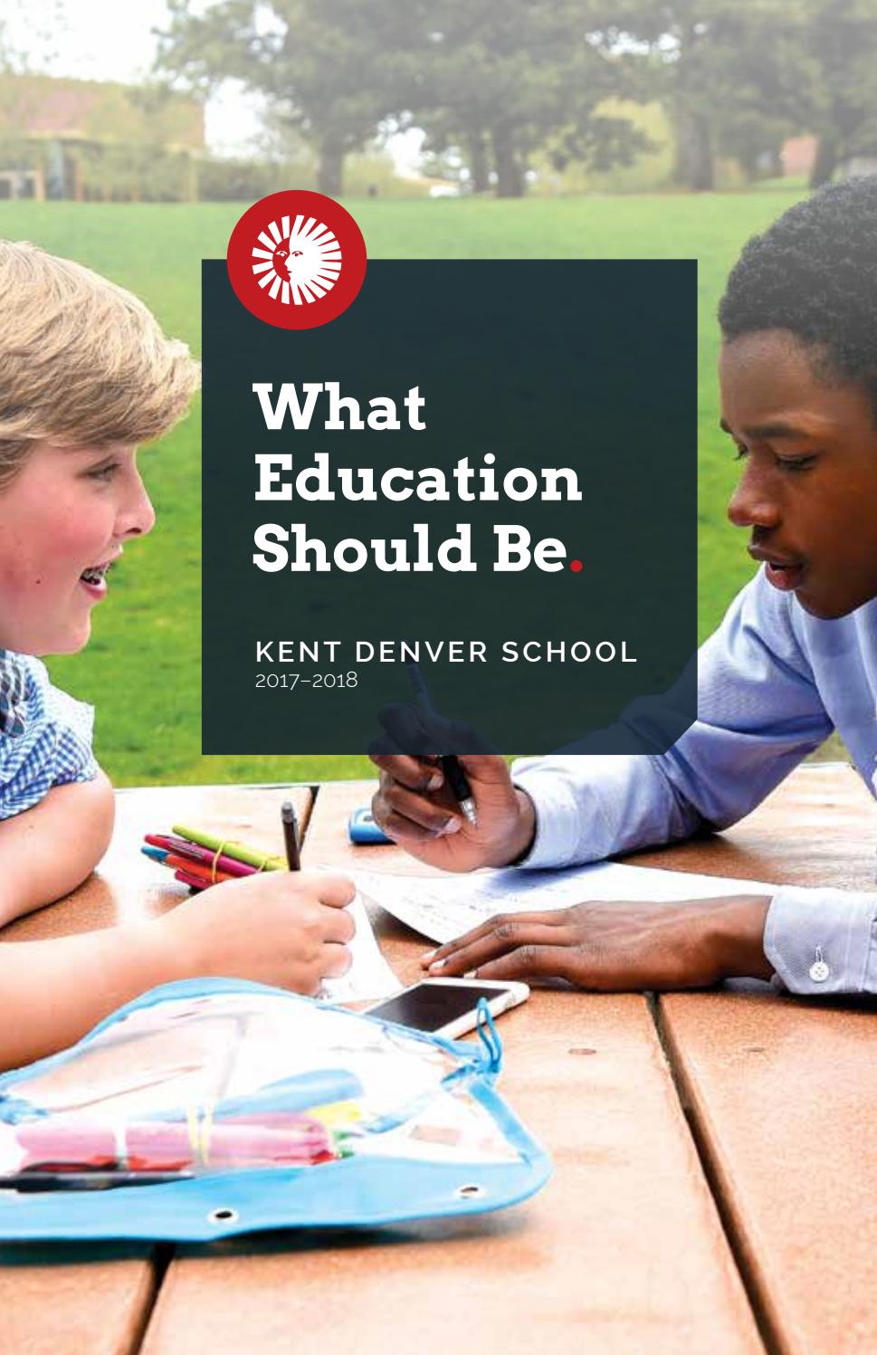 Kent Denver School Viewbook by Kent Denver School - Issuu