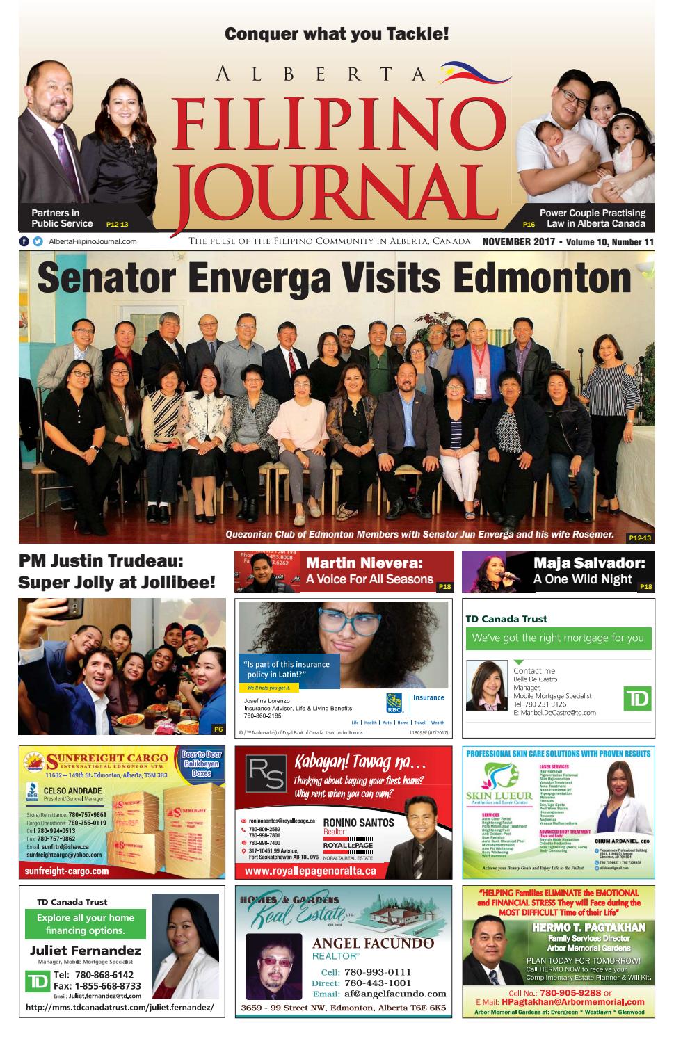 Alberta Filipino Journal - November 2017 issue by Alberta Filipino ...