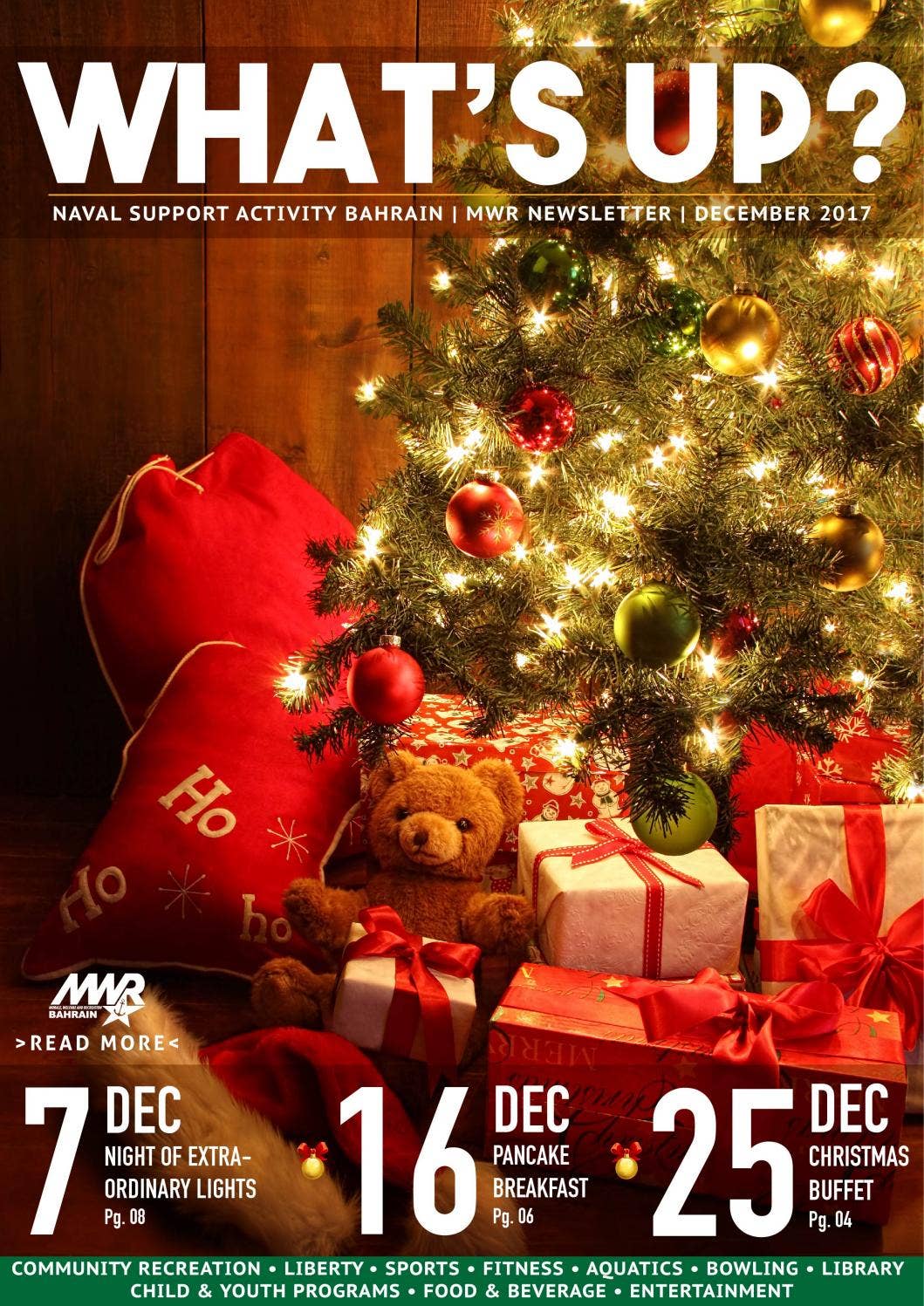 What's Up Newsletter | December 2017 | Navy MWR Bahrain by ...