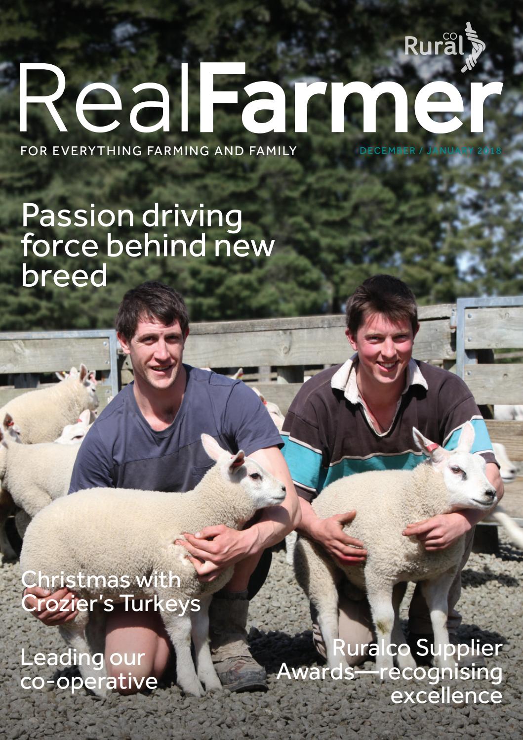 Real Farmer December January 2018 by Ruralco - Issuu