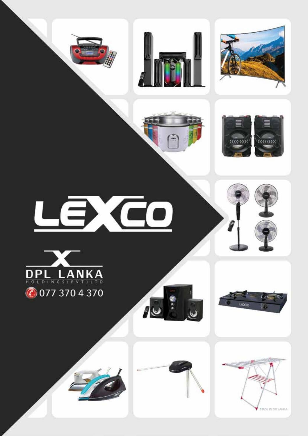 Lexco brochure Final by Amila Laksitha - Issuu