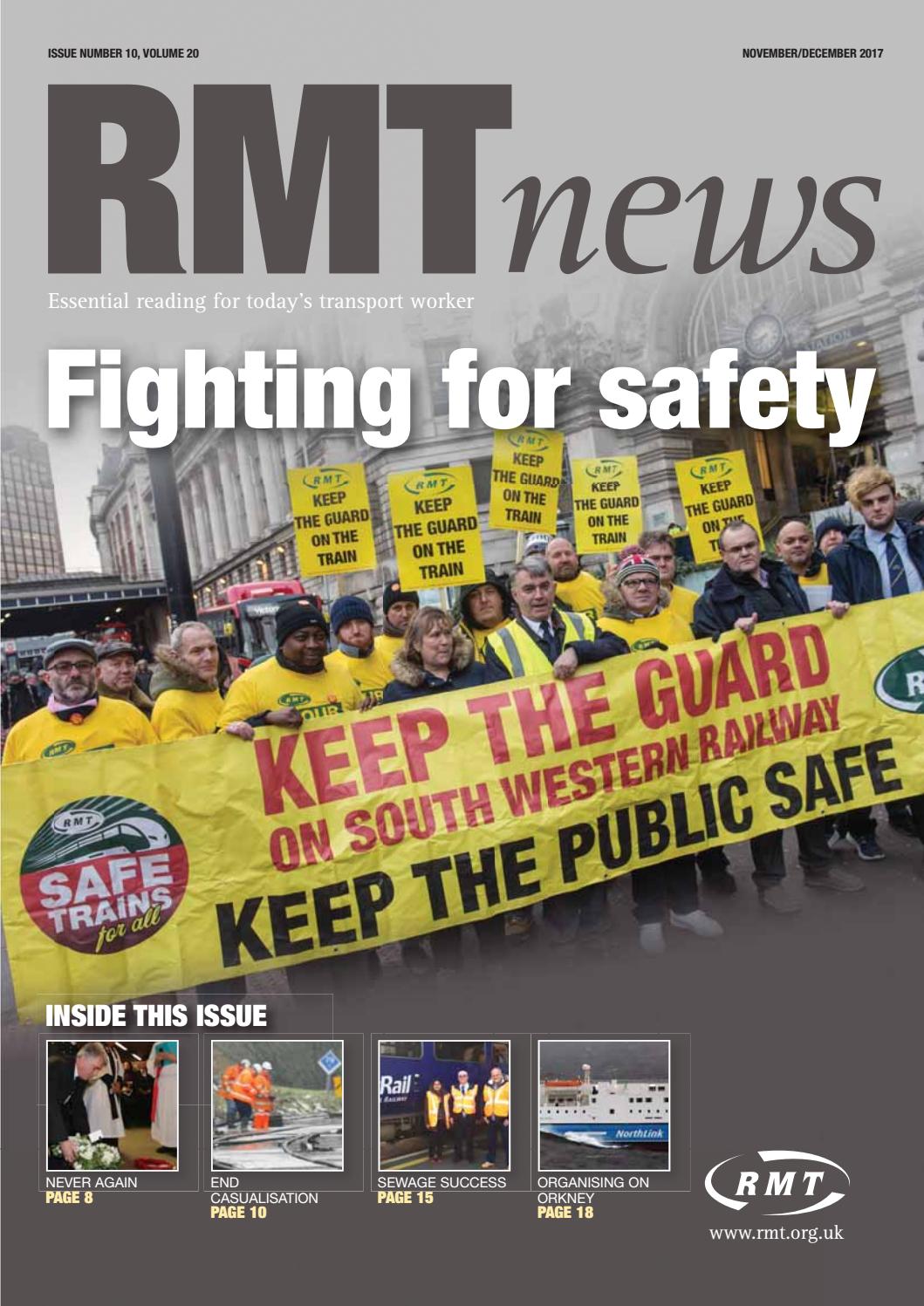 RMT News November/December 2017 by RMT Union - Issuu