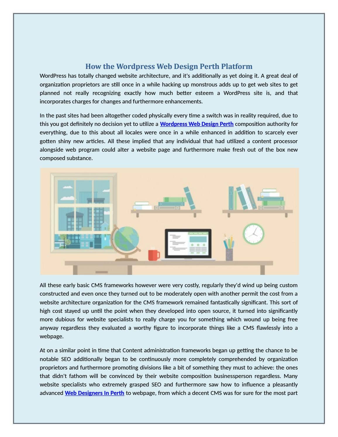 How the Wordpress Web Design Perth Platform by SunSeeker Studios - Issuu