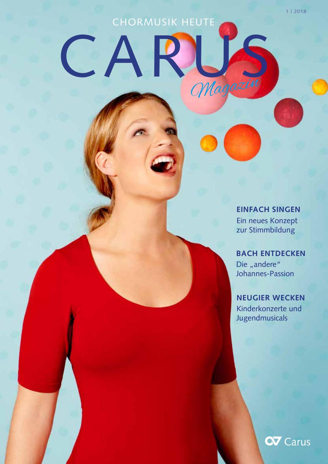CARUS Magazin 2018-1 by Carus-Verlag GmbH & Co KG - Issuu