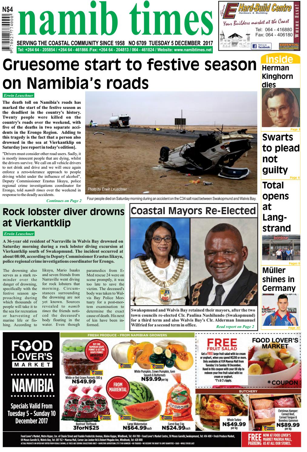 05 dec namib times e edition by Namib Times Virtual - Issuu