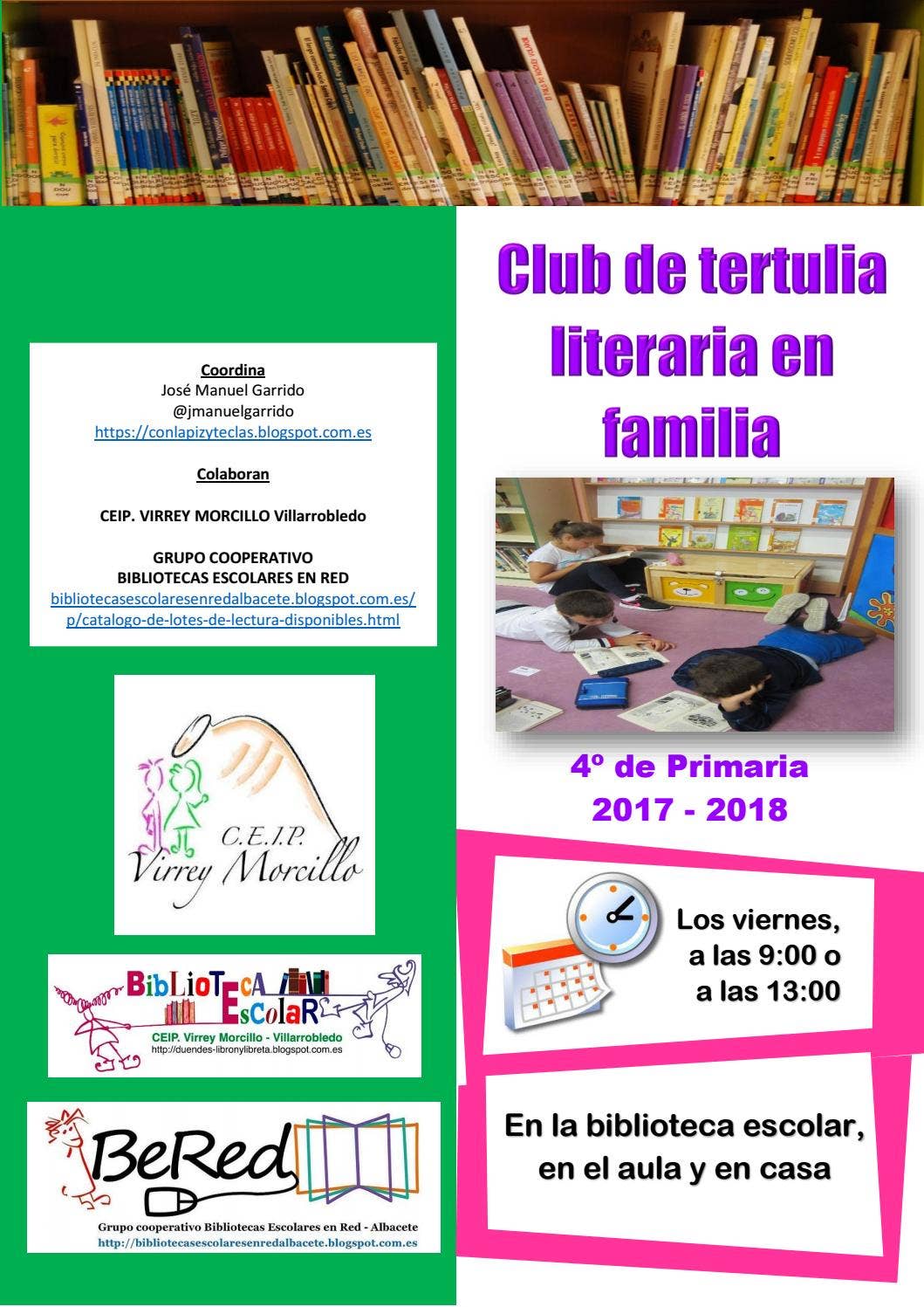 Club lectura folleto by José Manuel Garrido Argandoña - Issuu