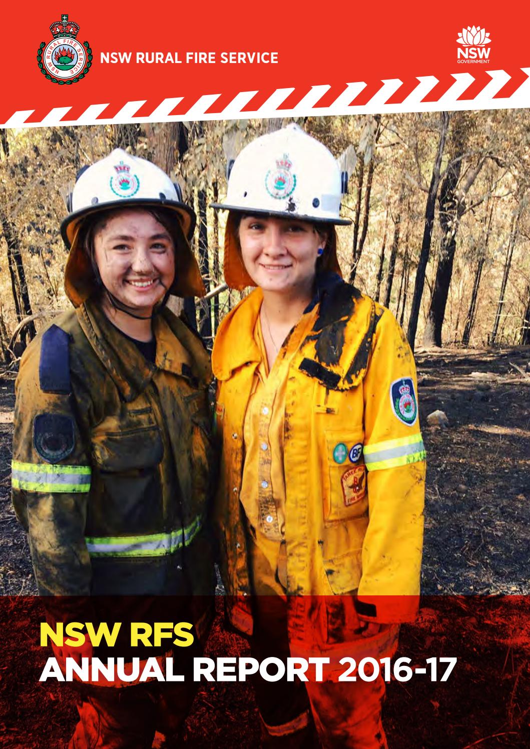 NSW Rural Fire Service Annual Report 2016/17 by NSW Rural Fire Service ...