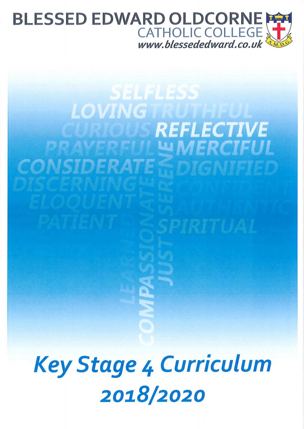 Options evening booklet 2017 by Blessed Edward Oldcorne - Issuu