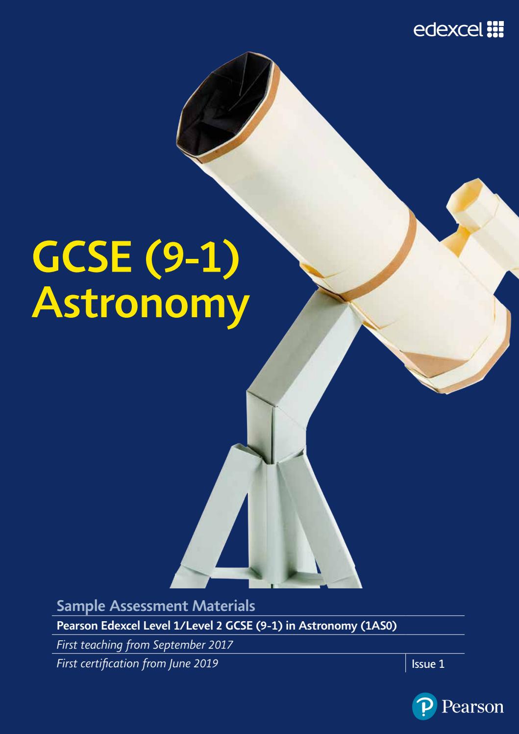 Gcse astronomy sams by OASAcademy2 - Issuu