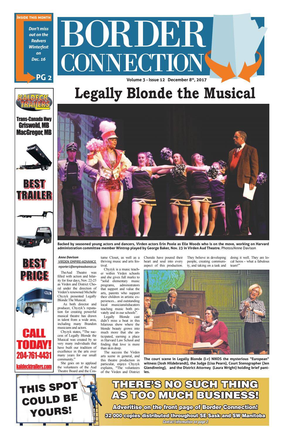 Border Connection: December 2017 by Carlyle Observer - Issuu