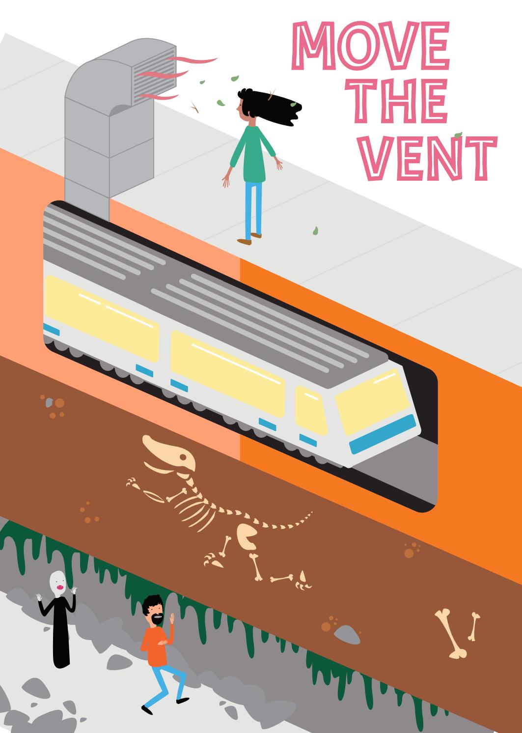 Metro Tunnel Vent poster by Graduate House - Issuu
