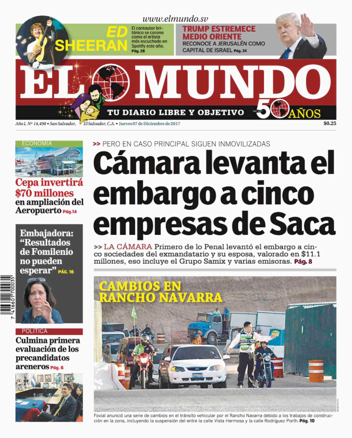 El Mundo 071217 by Diario El Mundo - Issuu