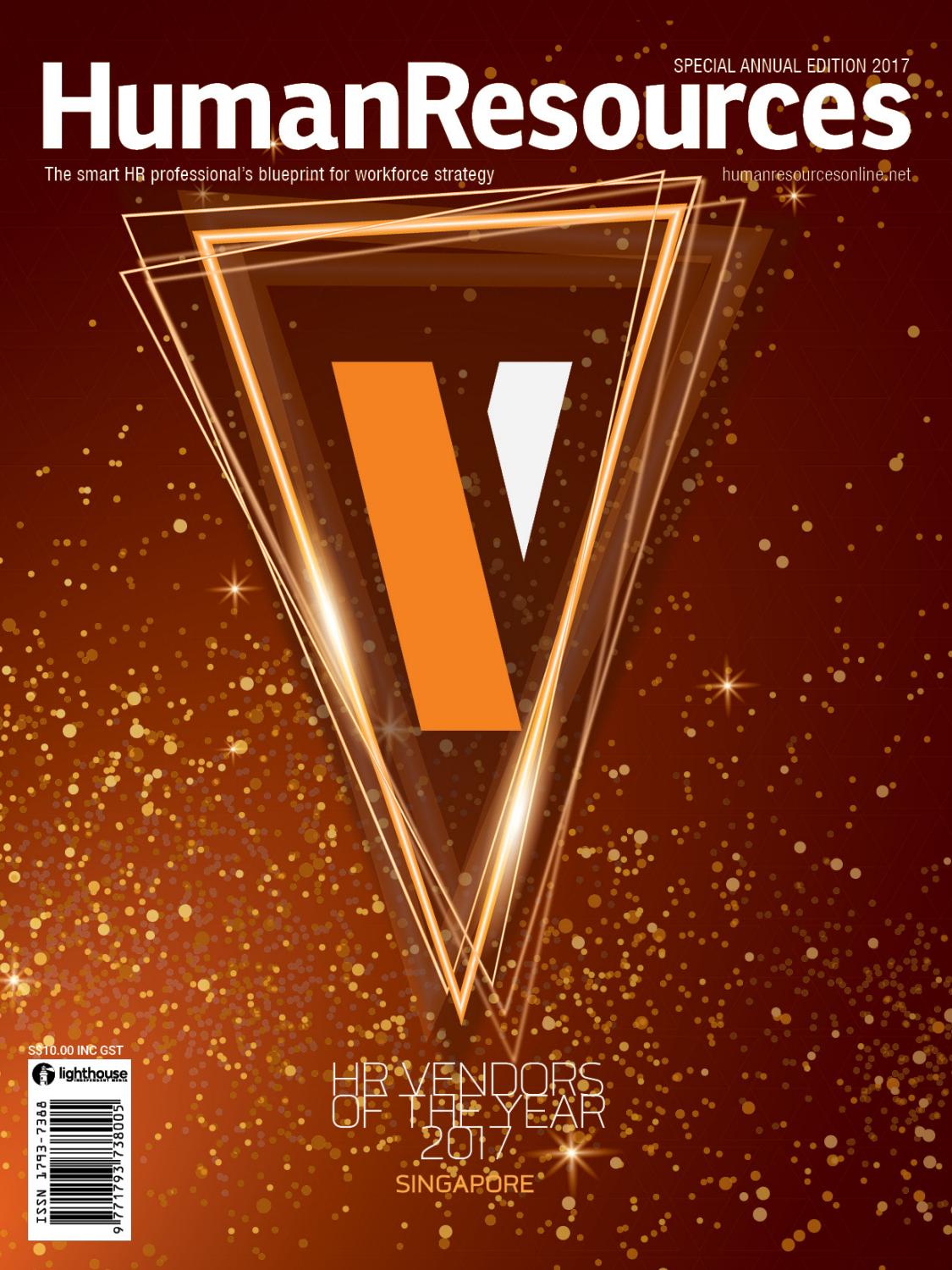 Human Resources magazine, Singapore, Vendors of the Year 2017 by Human ...