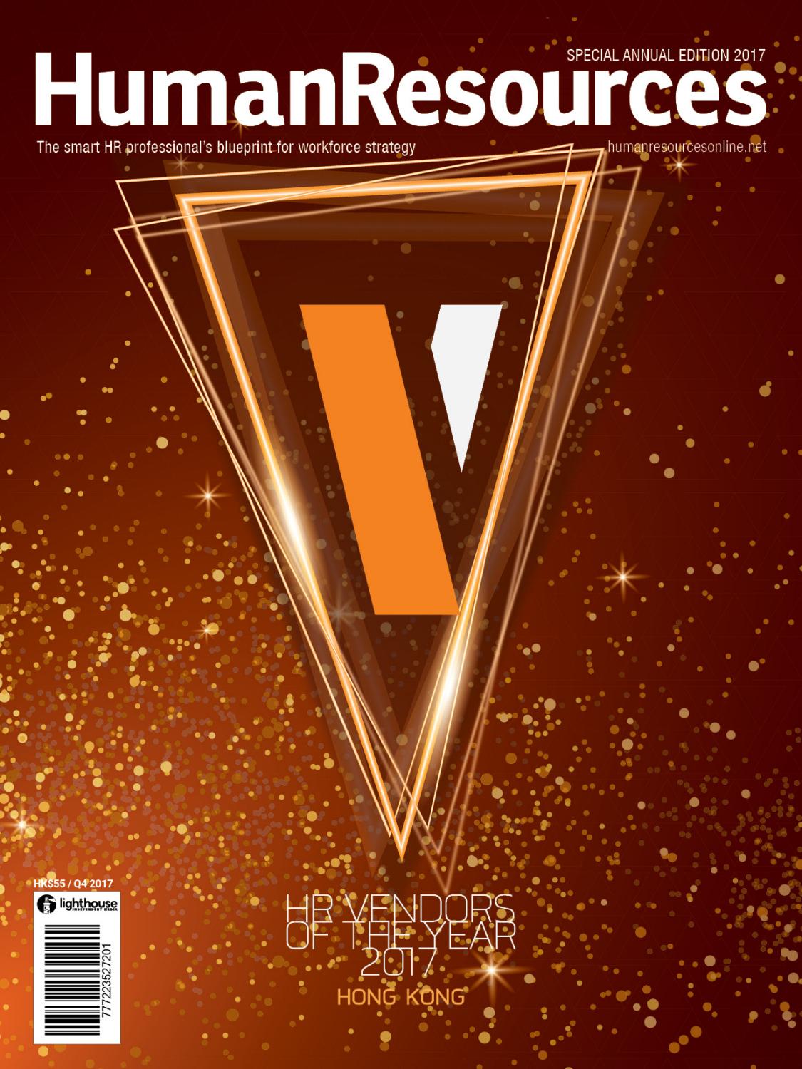 Human Resources magazine, Hong Kong, Vendors of the Year 2017 by Human ...