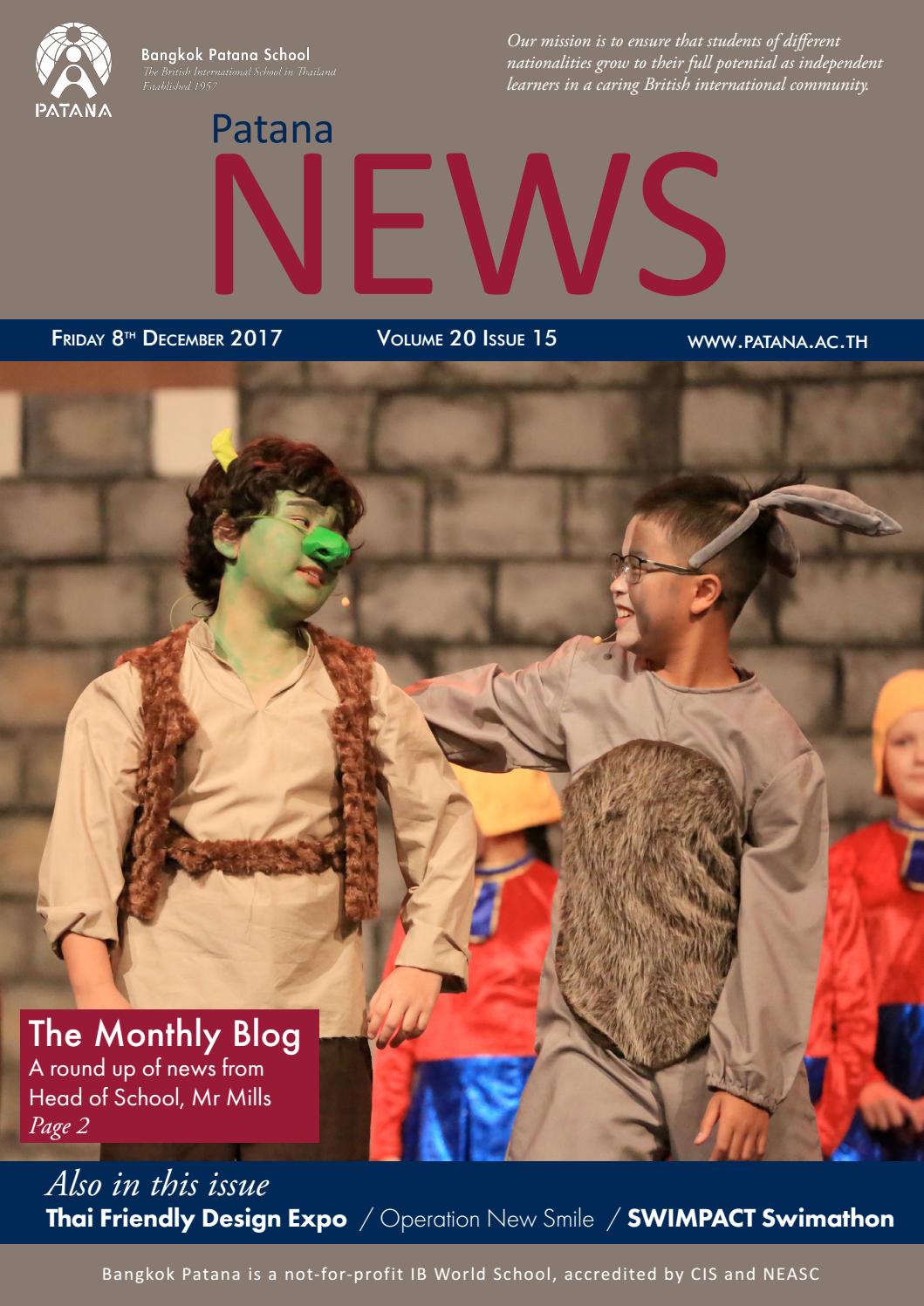 Patana News Volume 20 Issue 15 by Bangkok Patana School - Issuu
