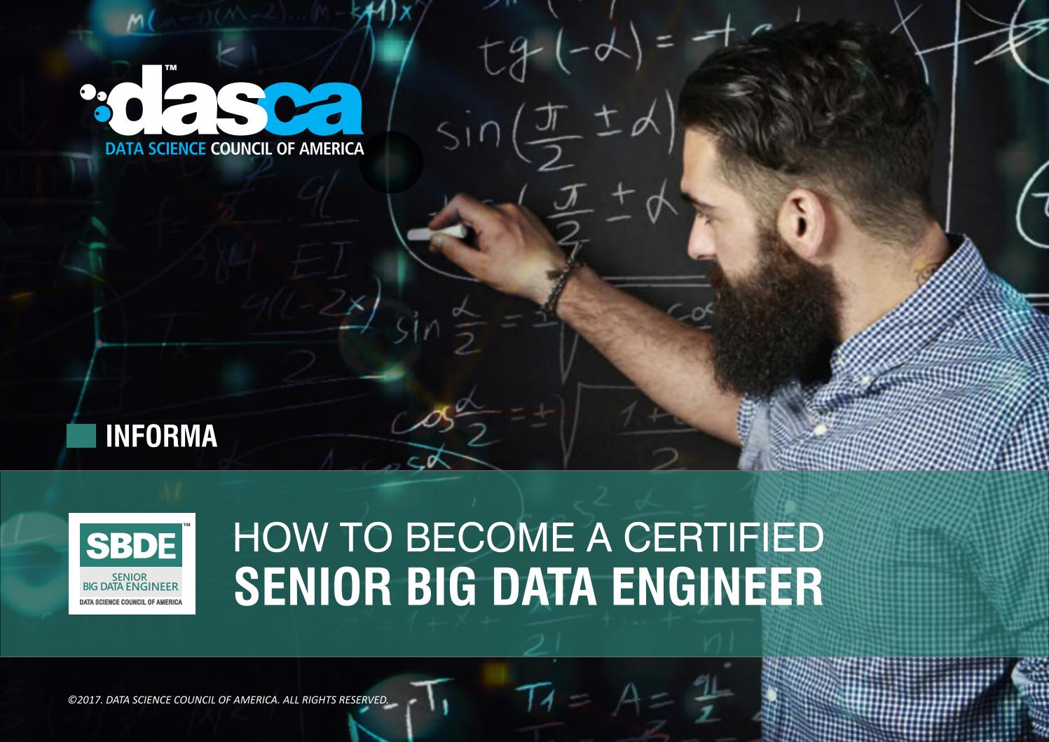 Senior Big Data Engineer Certification by Data Science Council of ... Senior Big Data Engineer Certification by Data Science Council of ...