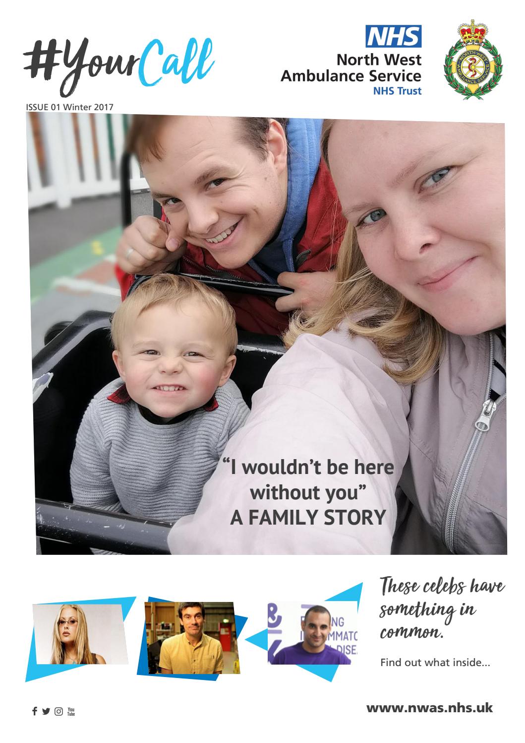 Your Call Magazine Winter 2017 by NWAmbulance - Issuu