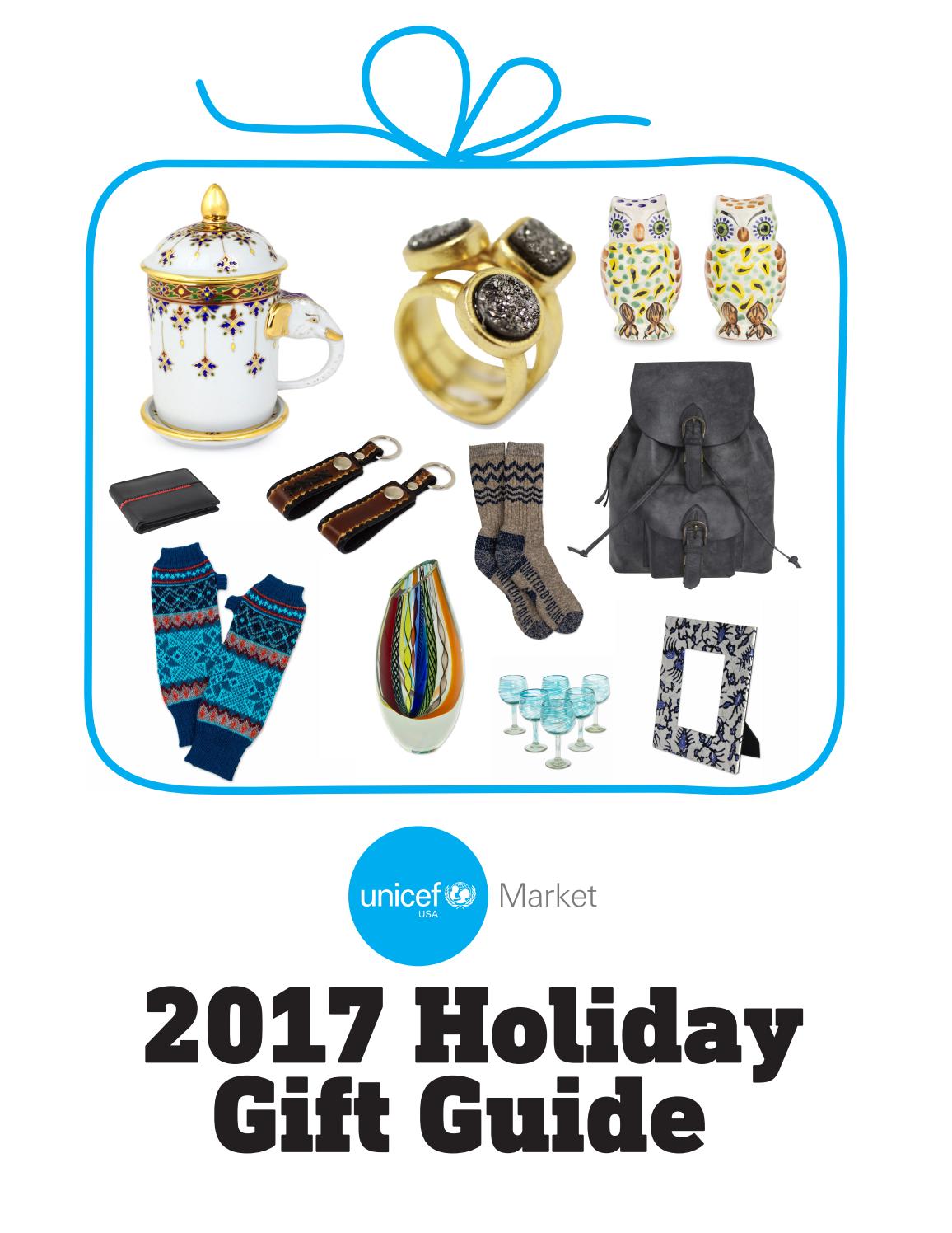 UNICEF Holiday Gift Guide 2017 by UNICEF USA - Issuu