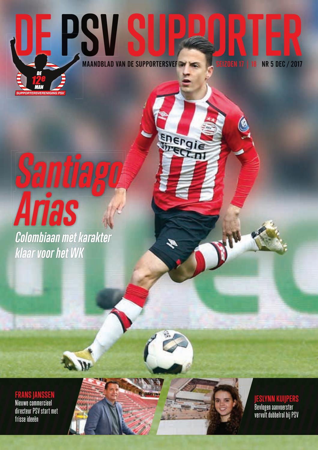 De PSV Supporter december 2017 by Supportersvereniging PSV - Issuu