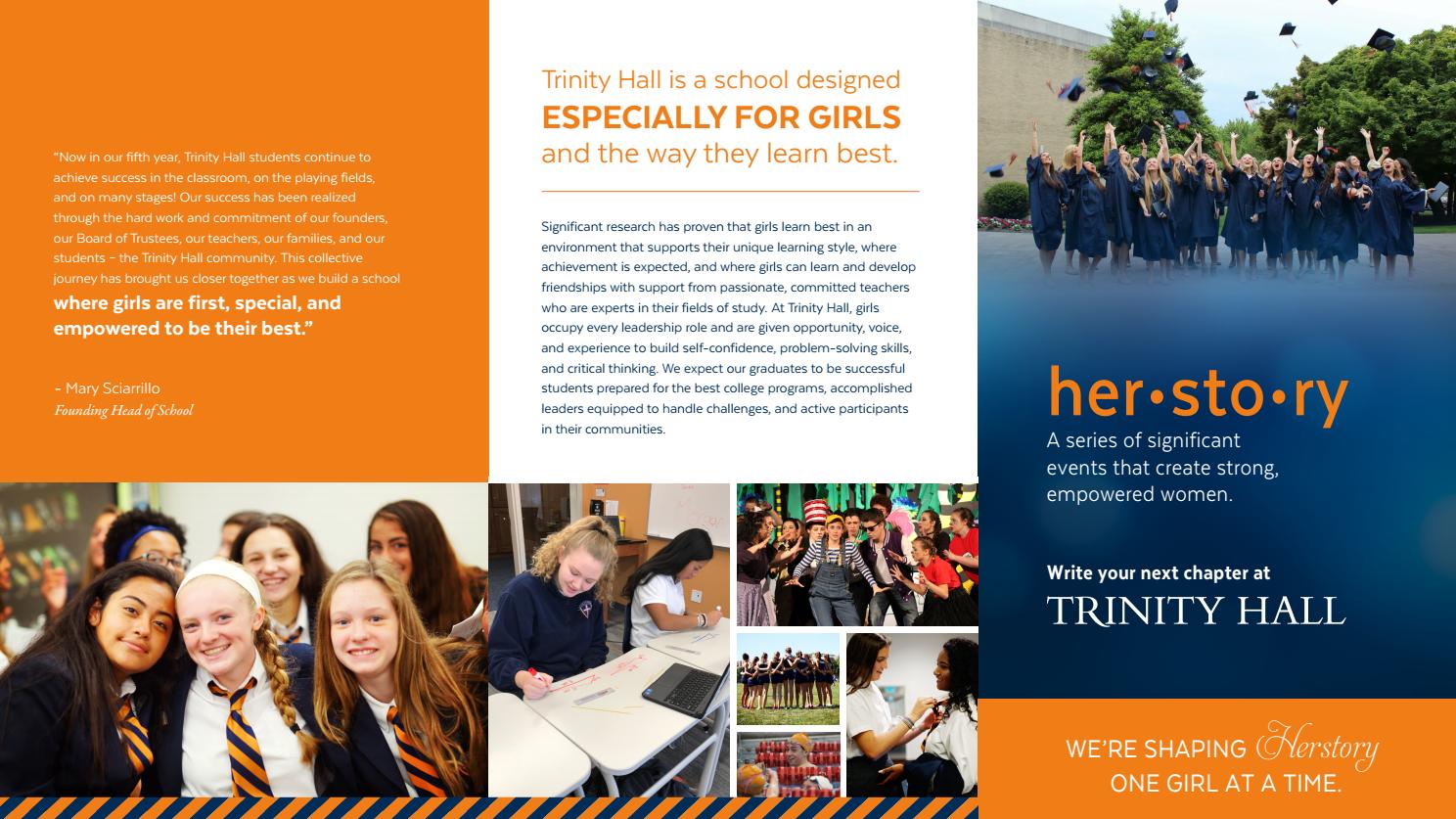 Trinity Hall Admissions Brochure 2017 by Trinity Hall - Issuu