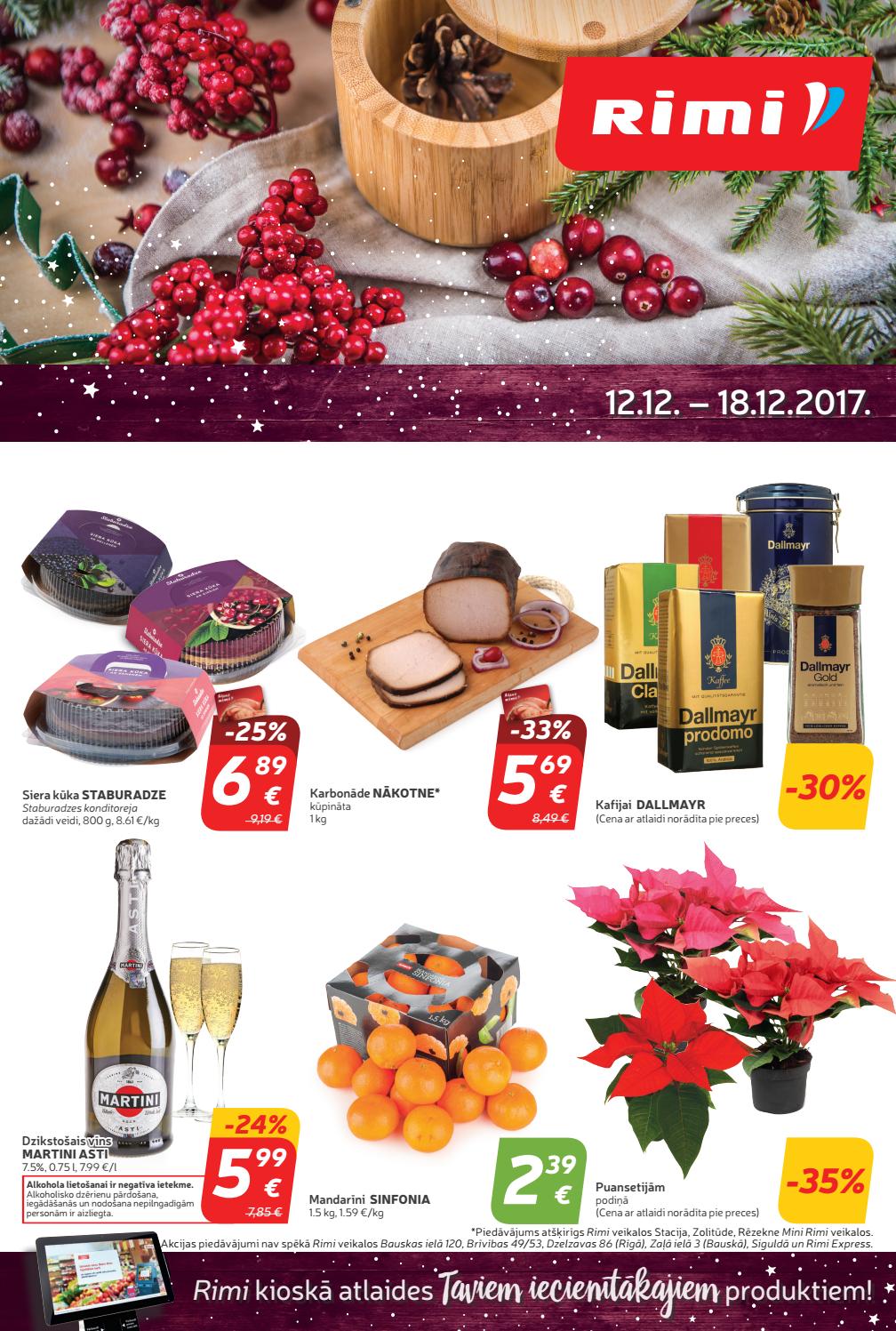 Rimi 12.12.-18.12.2017 by Rimi - Issuu