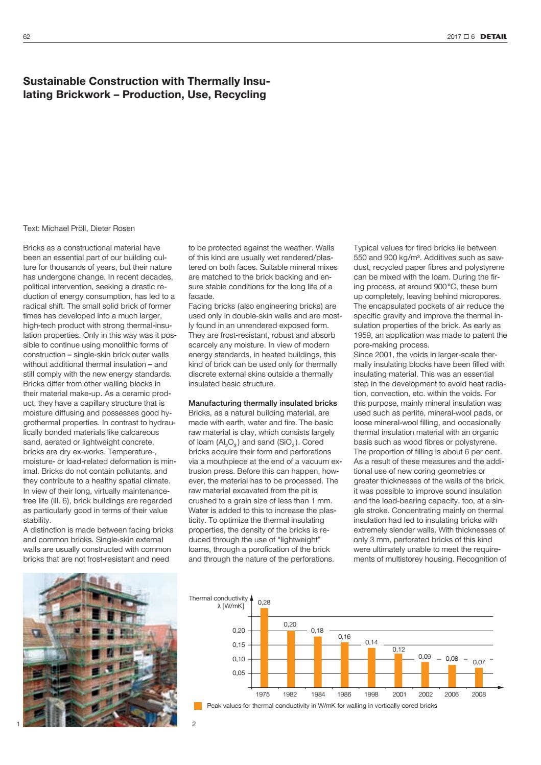 DETAIL English 6/2017 - Brick Construction by DETAIL - Issuu