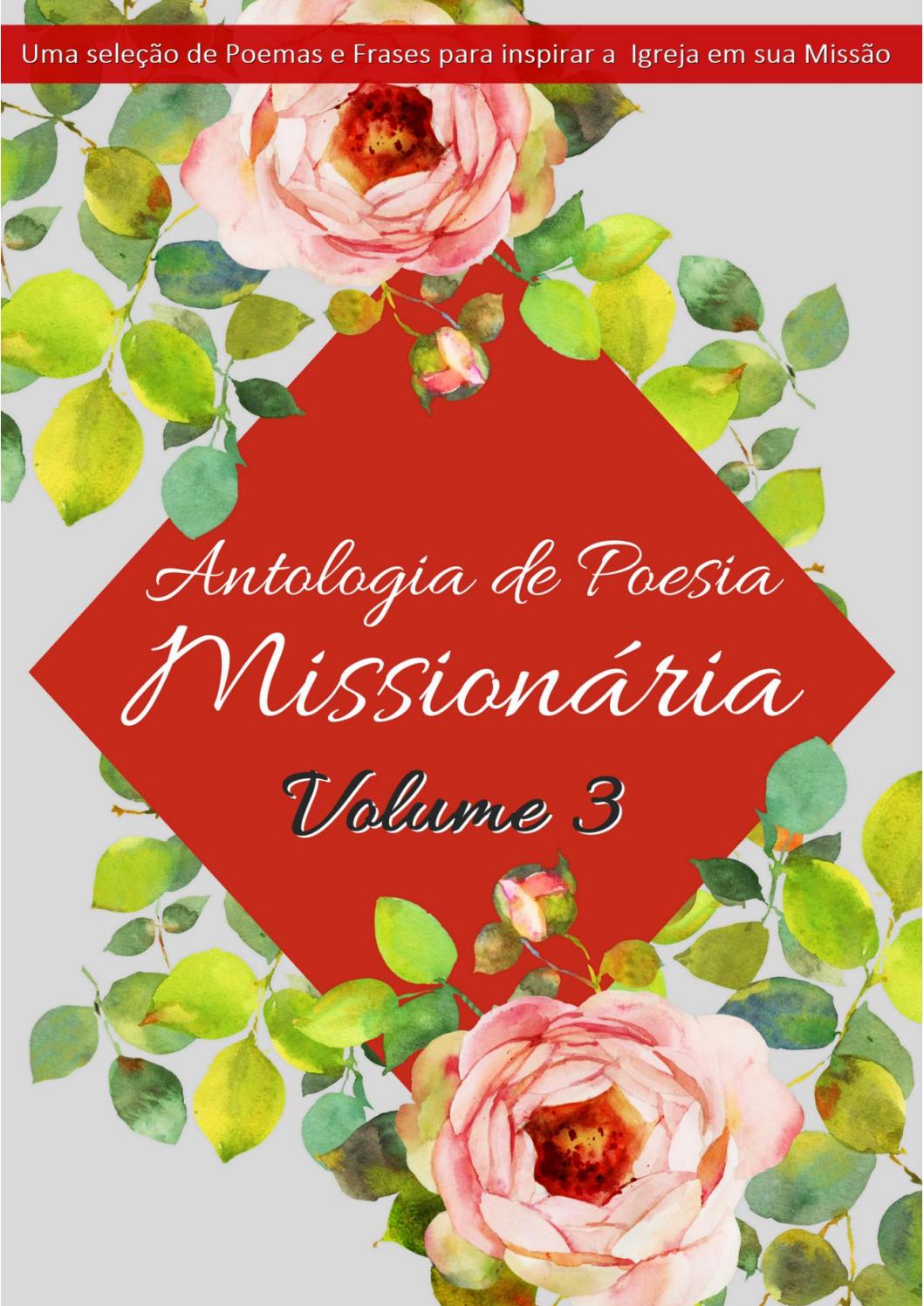 Antologia de Poesia Missionária volume 3 - Uma seleção de Poemas e ...