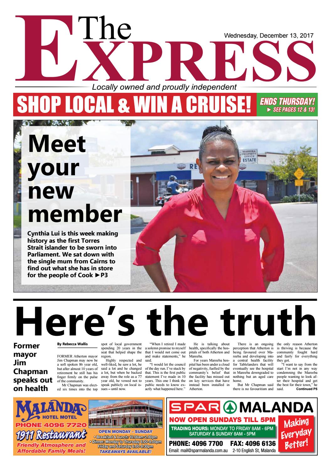 The Express Newspaper 13th December 2017 by Carlo Portella - Issuu