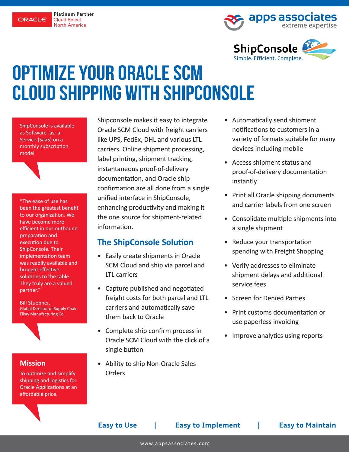 Integration SCM Cloud Shipping | Oracle Shipping Software by ShipConsole - Issuu