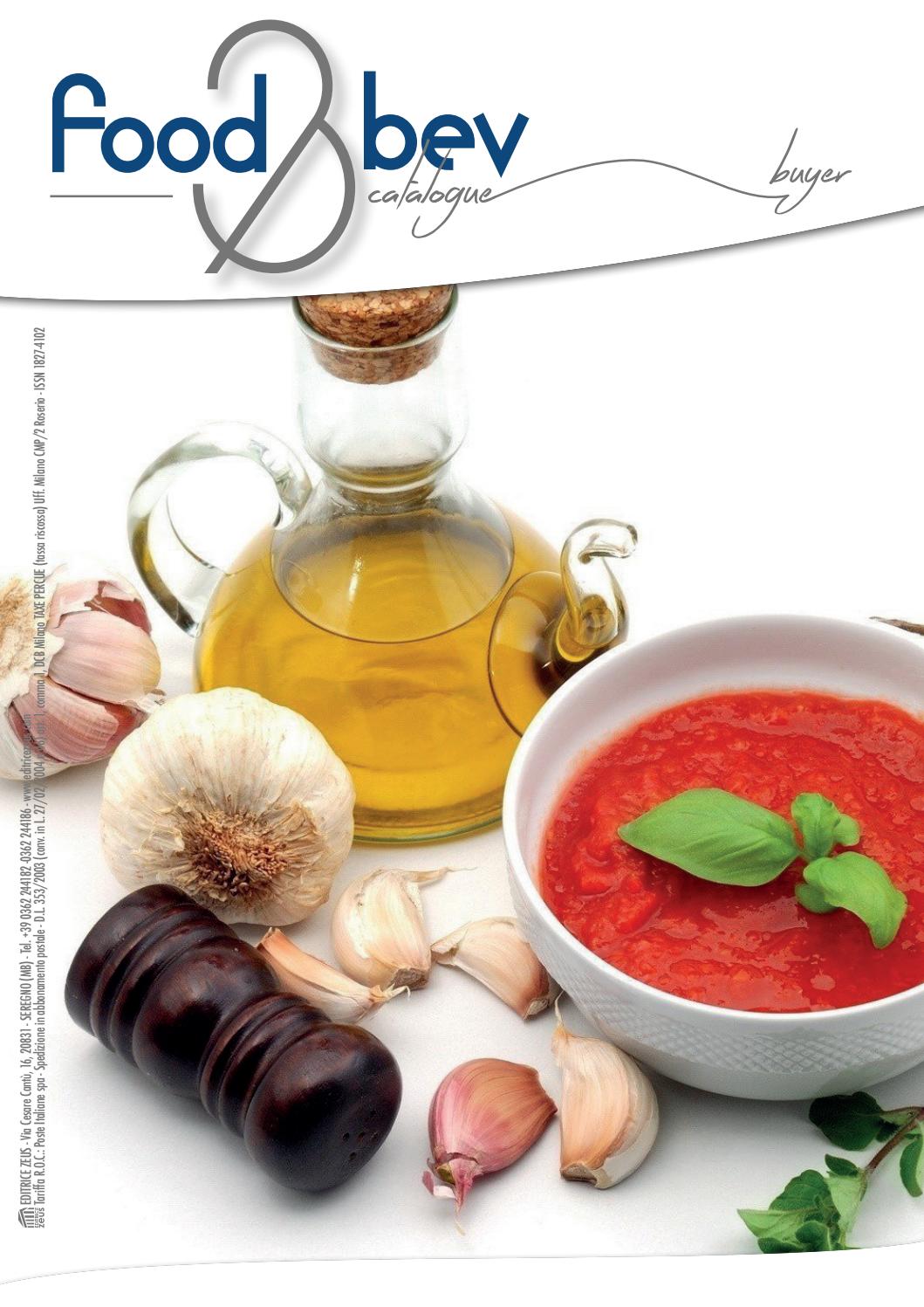 FOOD&BEV CATALOGUE - food advertorial example by Editrice Zeus Srl - Issuu