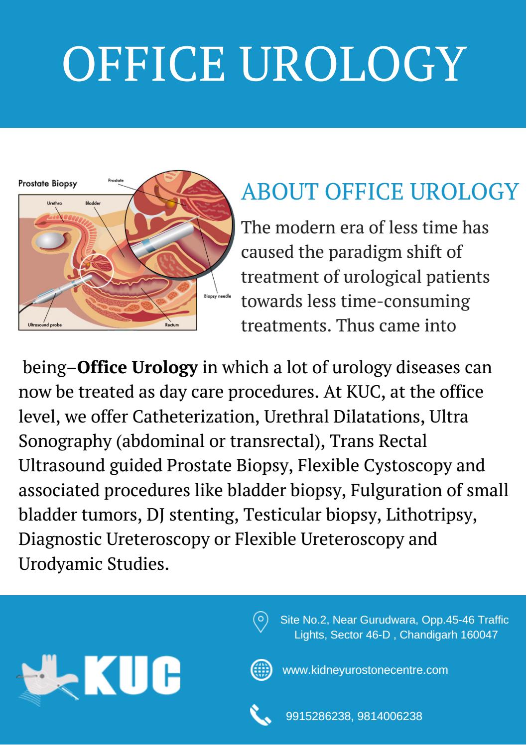 Office urology services by Kapoor's Kidney & Urostone Centre Pvt. Ltd ...