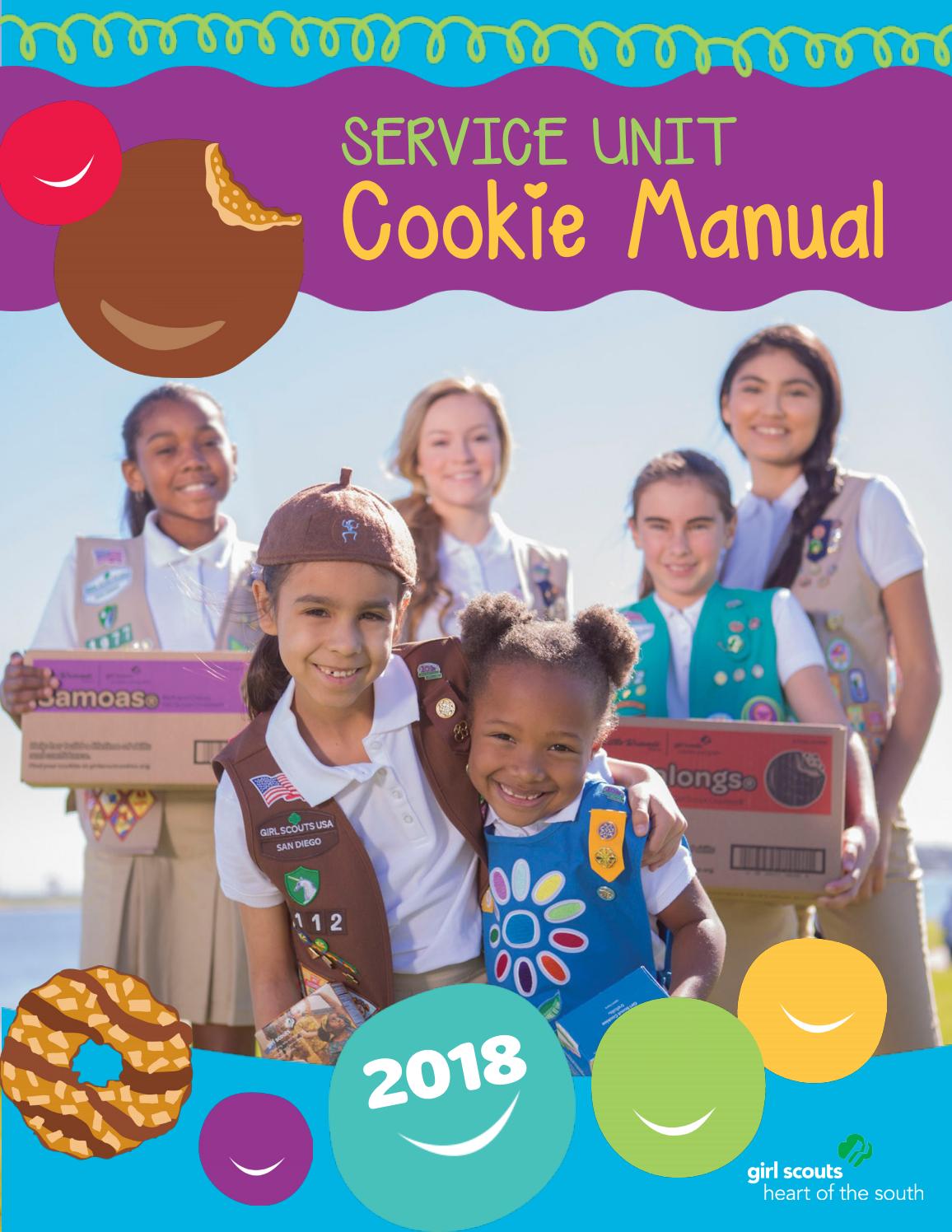 2018 Cookie Service Unit Manager Guide by Girl Scouts Heart of the ...