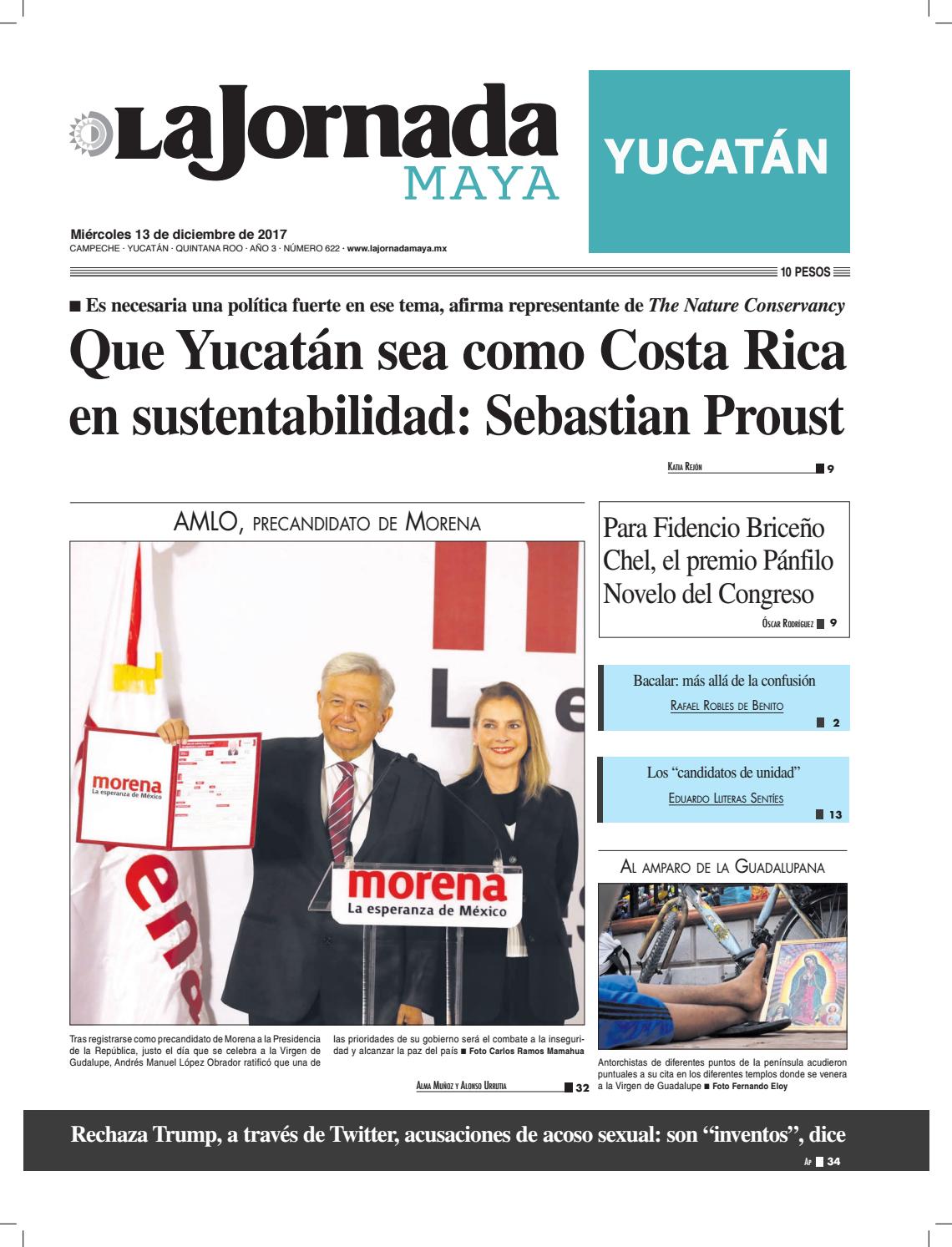 La jornada maya · miércoles 13 de diciembre de 2017 by La Jornada Maya ...