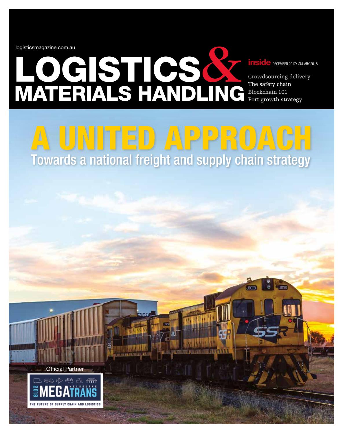 Logistics & Materials Handling - Dec 2017 by Prime Creative Media - Issuu