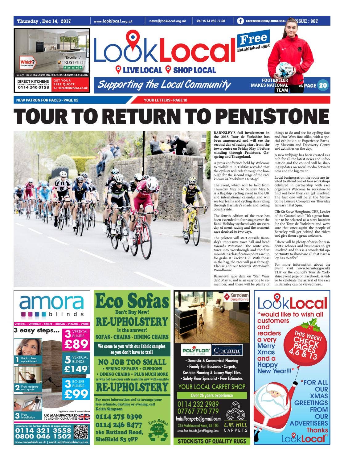 Issue 987 Thursday 14 December 2017 by Look Local Newspaper - Issuu