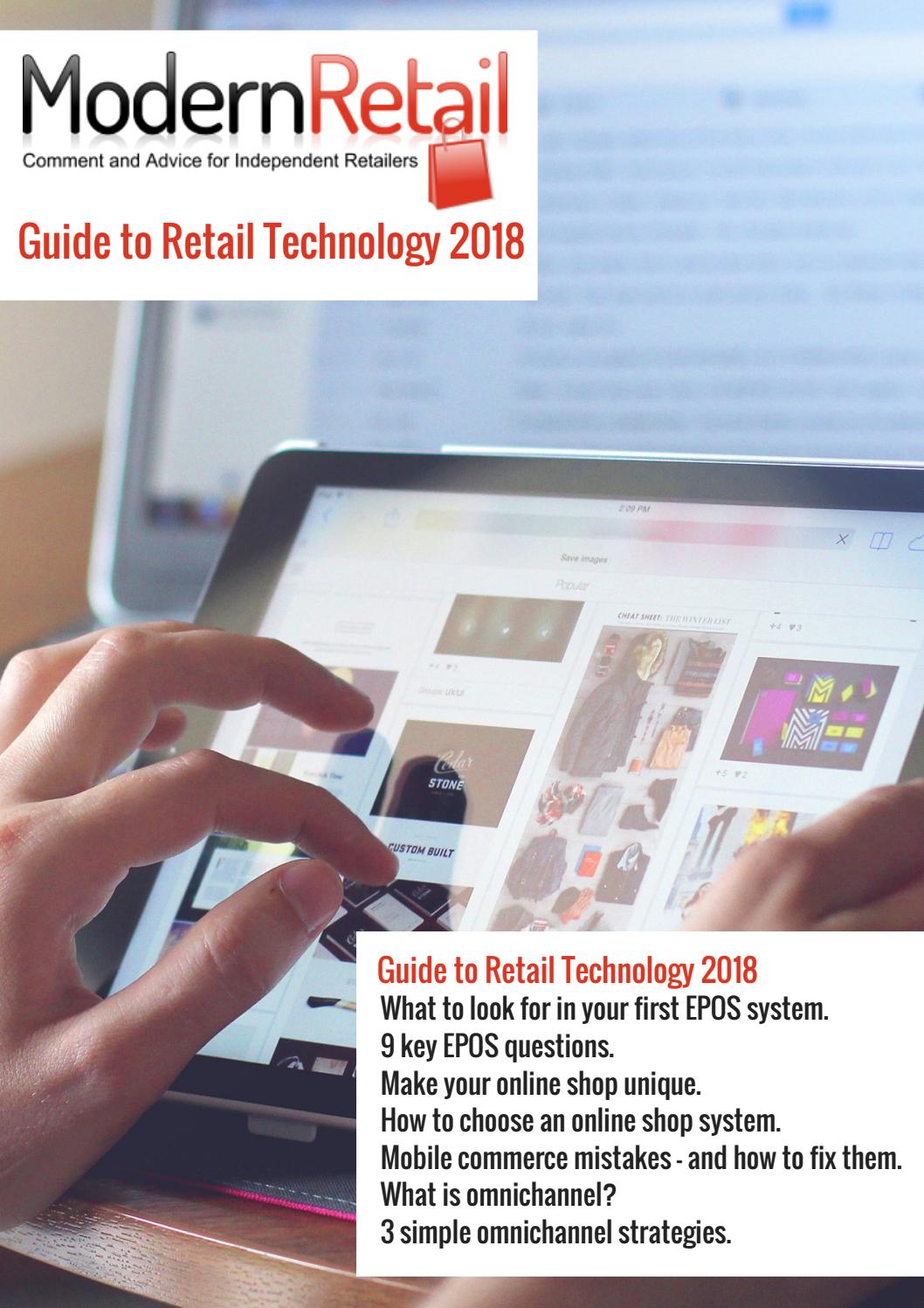 Guide to Retail Technology 2018 by Modern Retail - Issuu