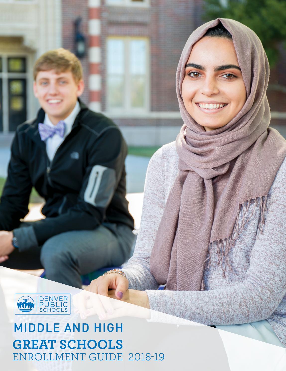 2018-19 DPS Great Schools Enrollment Guide - Secondary by Denver Public Schools - Issuu