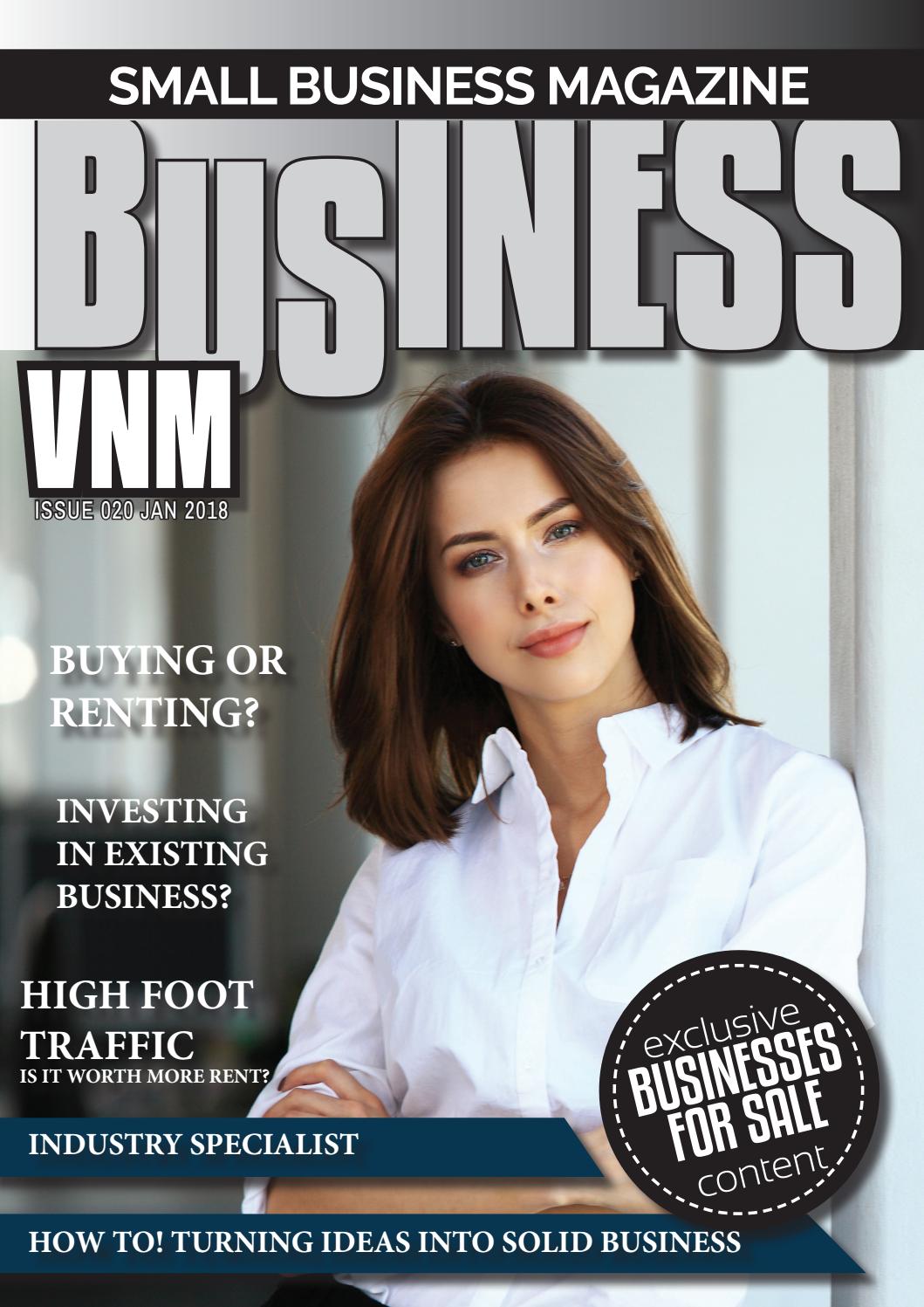 VNM Small Business Magazine Issue 020 by VNM Small Business Magazine ...