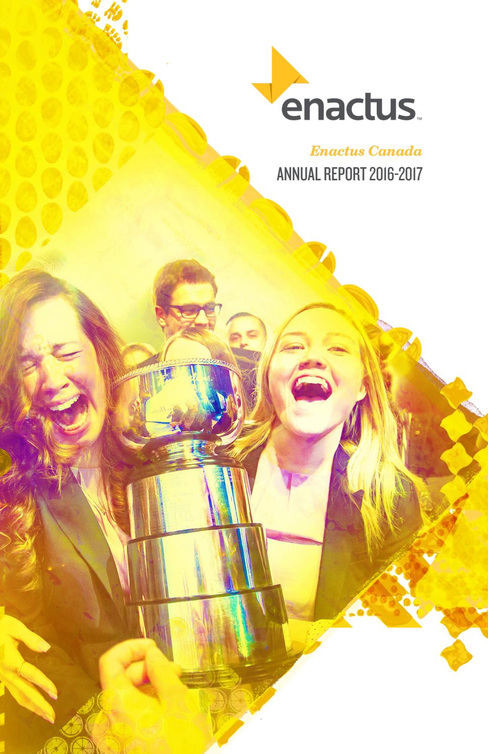 Enactus Annual Report 2016-2017 by Enactus Canada - Issuu