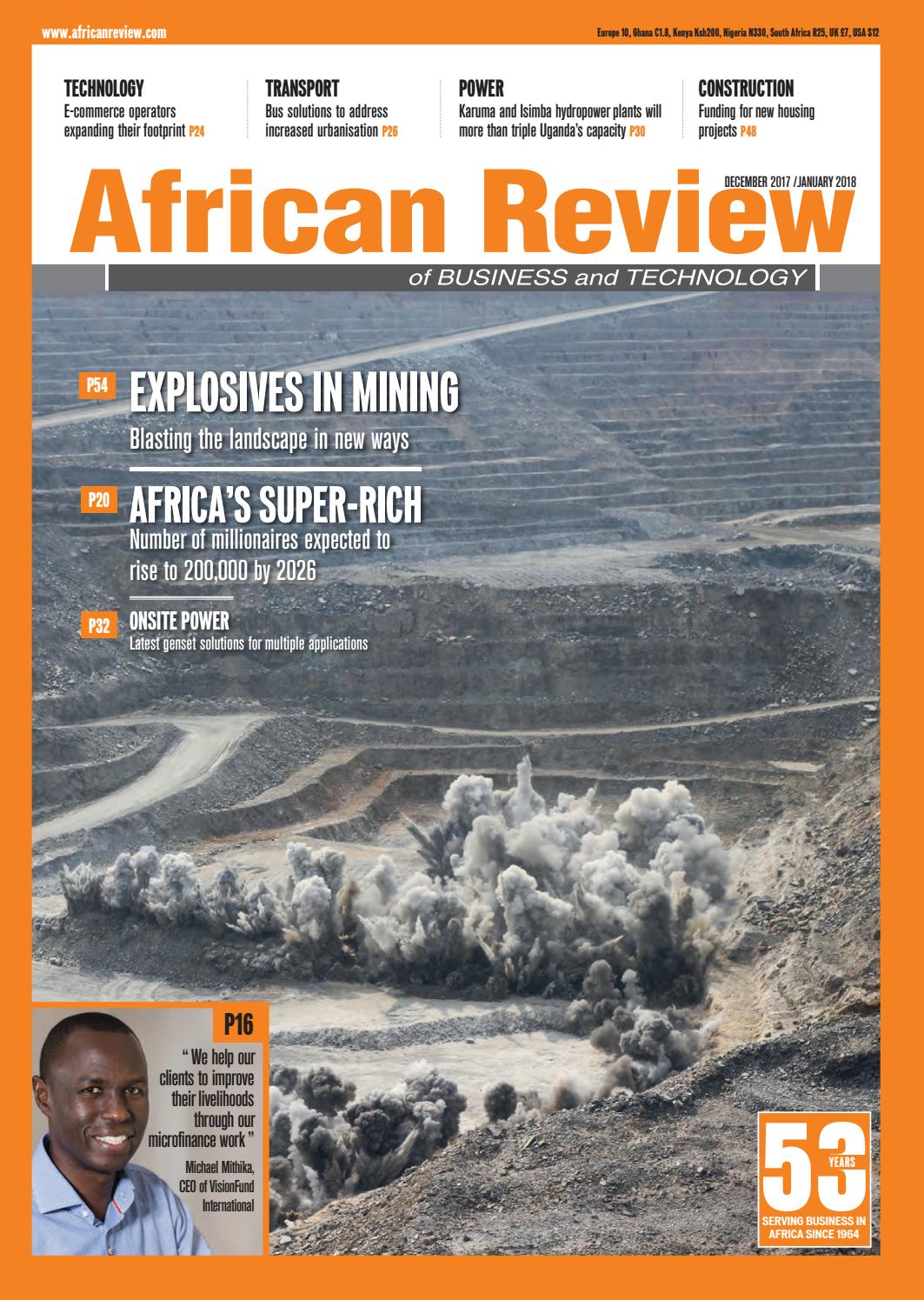 African Review December 2017 - January 2018 by Alain Charles Publishing ...