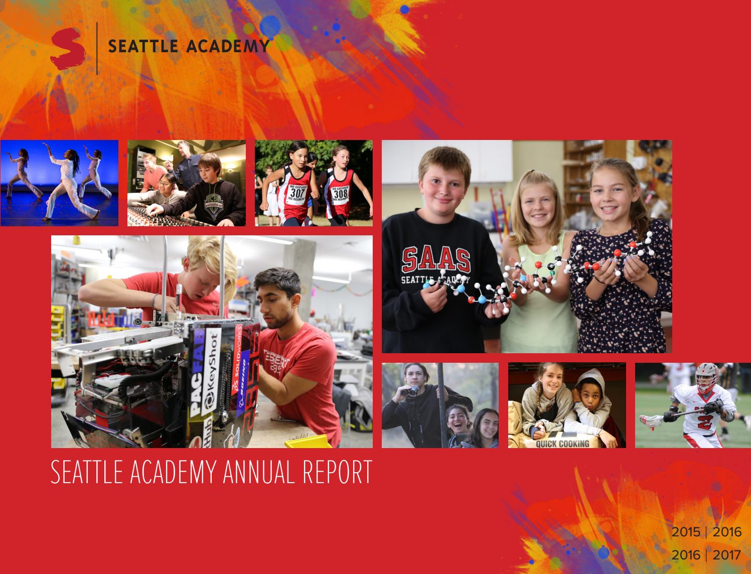 Seattle Academy Annual Report 2015-2017 by Seattle Academy - Issuu