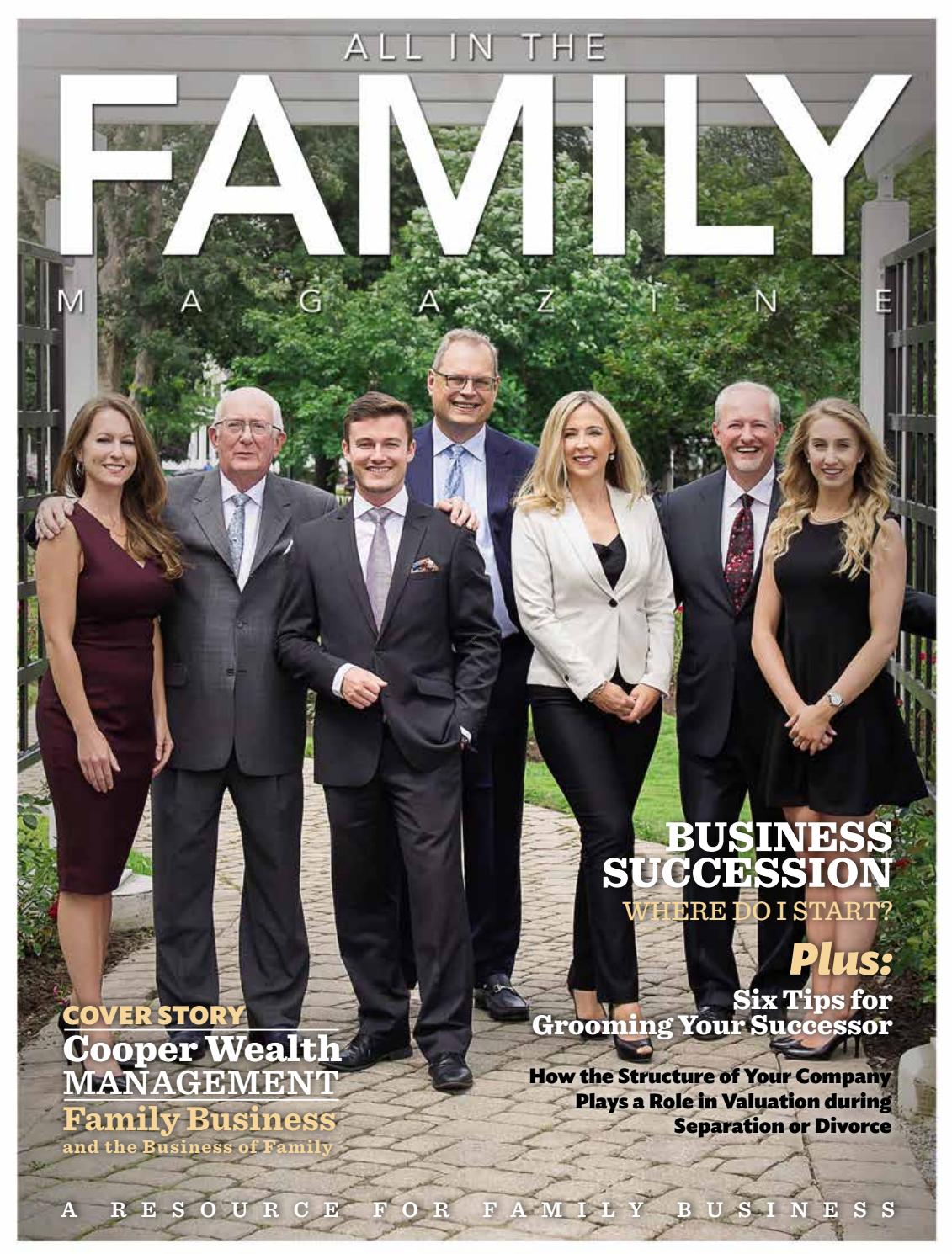 All In The Family Magazine 2017 by Business Link Media Group - Issuu