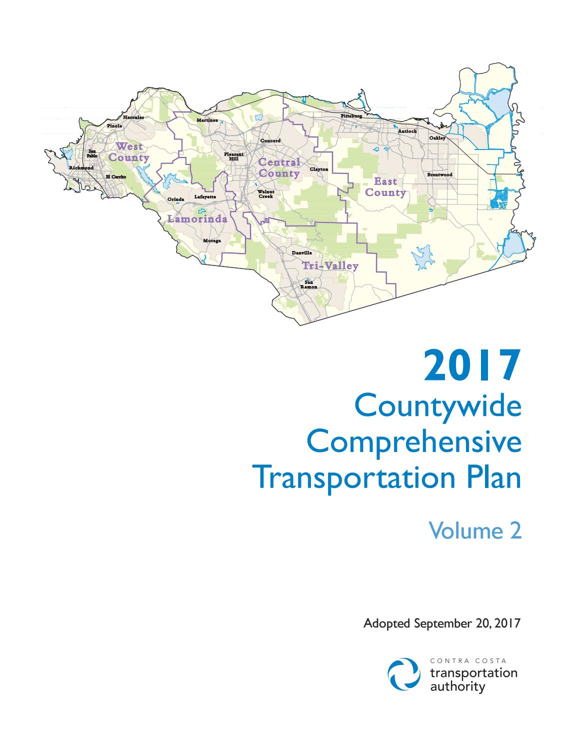 2017 Countywide Comprehensive Transportation Plan, Volume 2 by ...